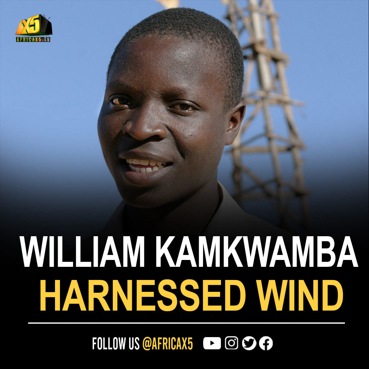 William Kamkwamba the boy who harnessed the wind – Made in Africa Brand