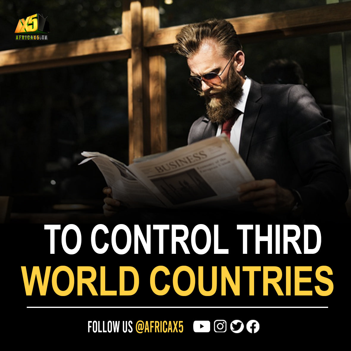 How to control third world countries – Made in Africa Brand