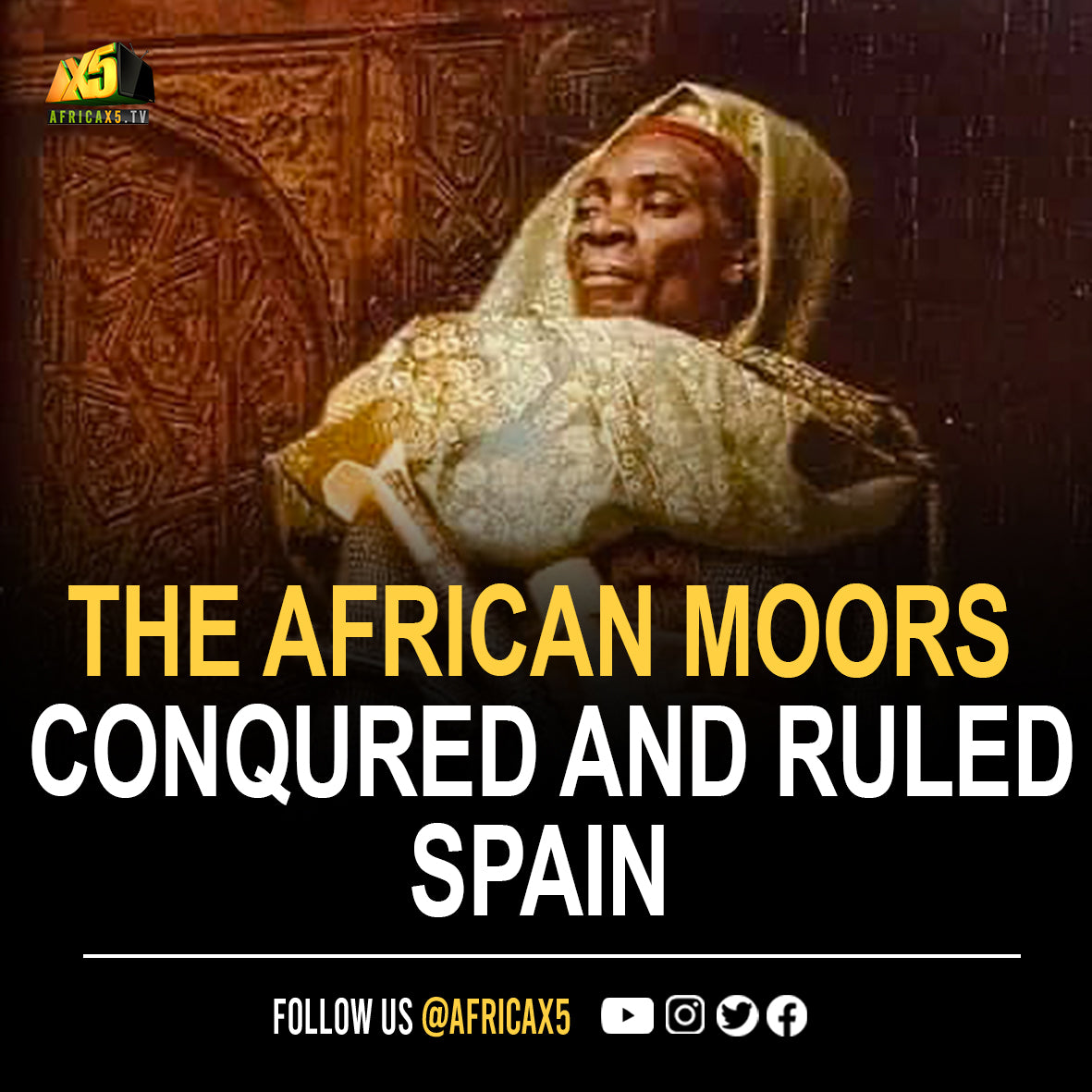 The African Moors were a group of North African inhabitants who conque ...