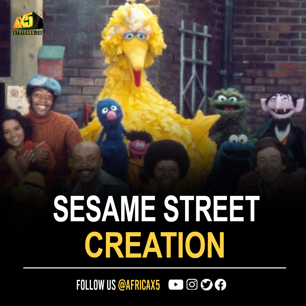 Sesame Street was originally created for black and brown inner city ki ...