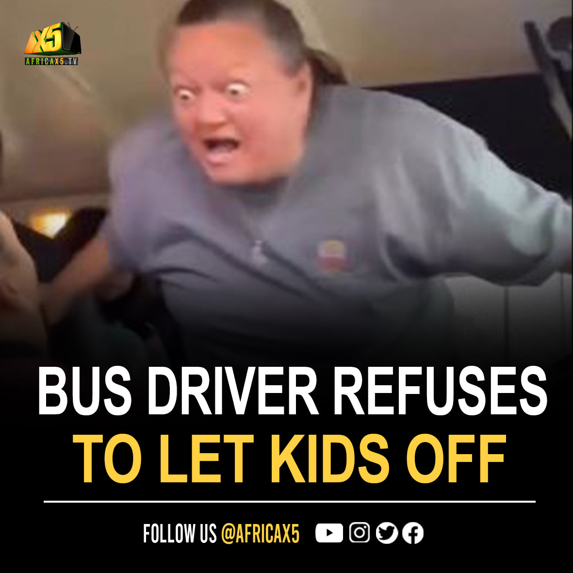 Terrified Children and Panicked Parents Revolt After Georgia Bus Drive ...